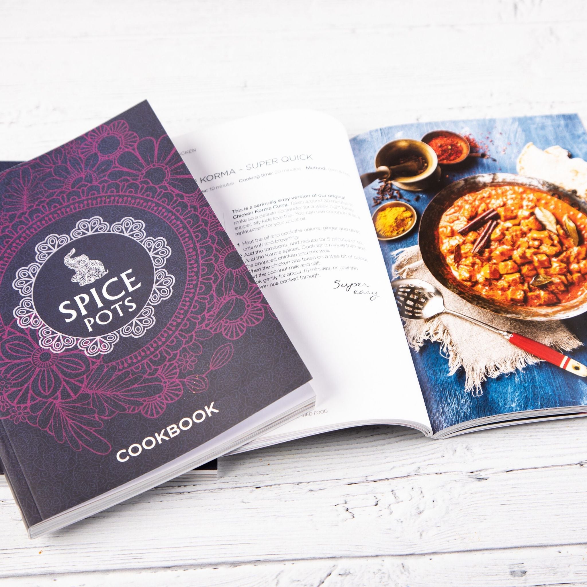 Spice Pots Indian Cookbook - 80 inspiring recipes – Good Earth Shop